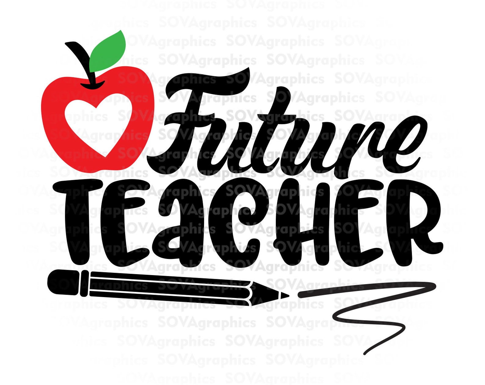 Future Teacher svg dxf eps Graduation Saying School Quote | Etsy