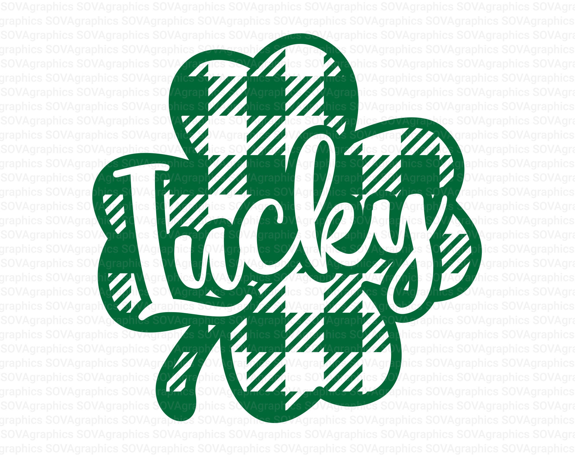 St Patricks Day Svg Shamrock Svg Clover Svg Lucky Svg - Etsy