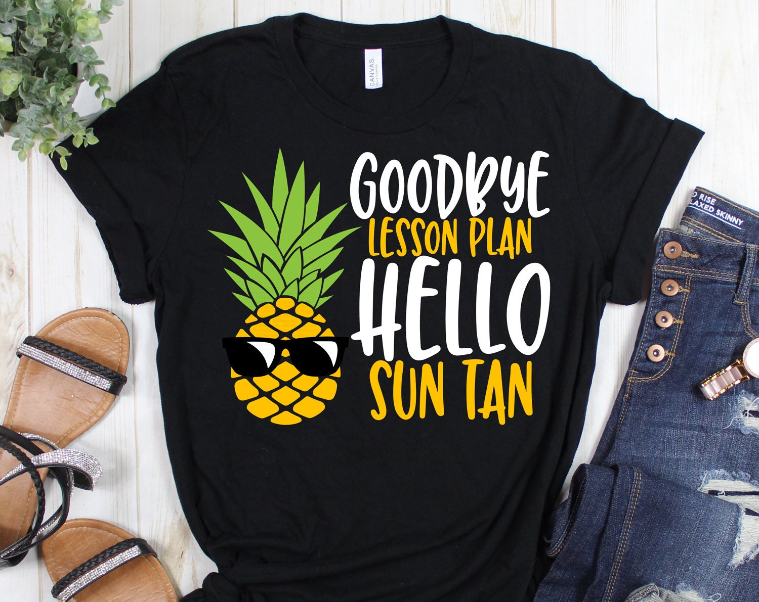 Sun tan Svg Teacher Svg Goodbye lesson plan hello sun tan Svg Lesson ...