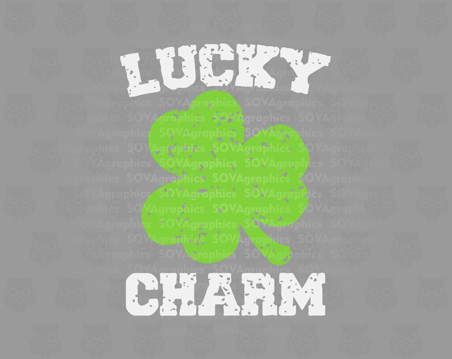 Lucky Charm svg Shamrock svg St Patrick's Day svg | Etsy