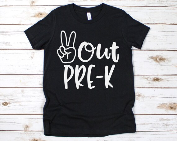 Peace Out Pre-k Svg Last Day of Pre-k Svg Last Day of School | Etsy