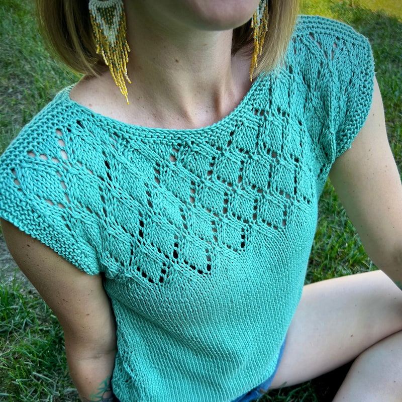 Lace Knit Pattern - Etsy