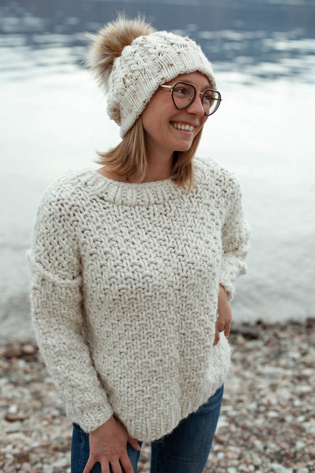 Basic Sweater Knitting Pattern, Basic Knit Sweater Pattern, Simple ...