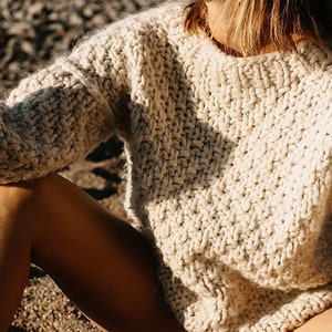 Basic Sweater Knitting Pattern Basic Knit Sweater Pattern - Etsy