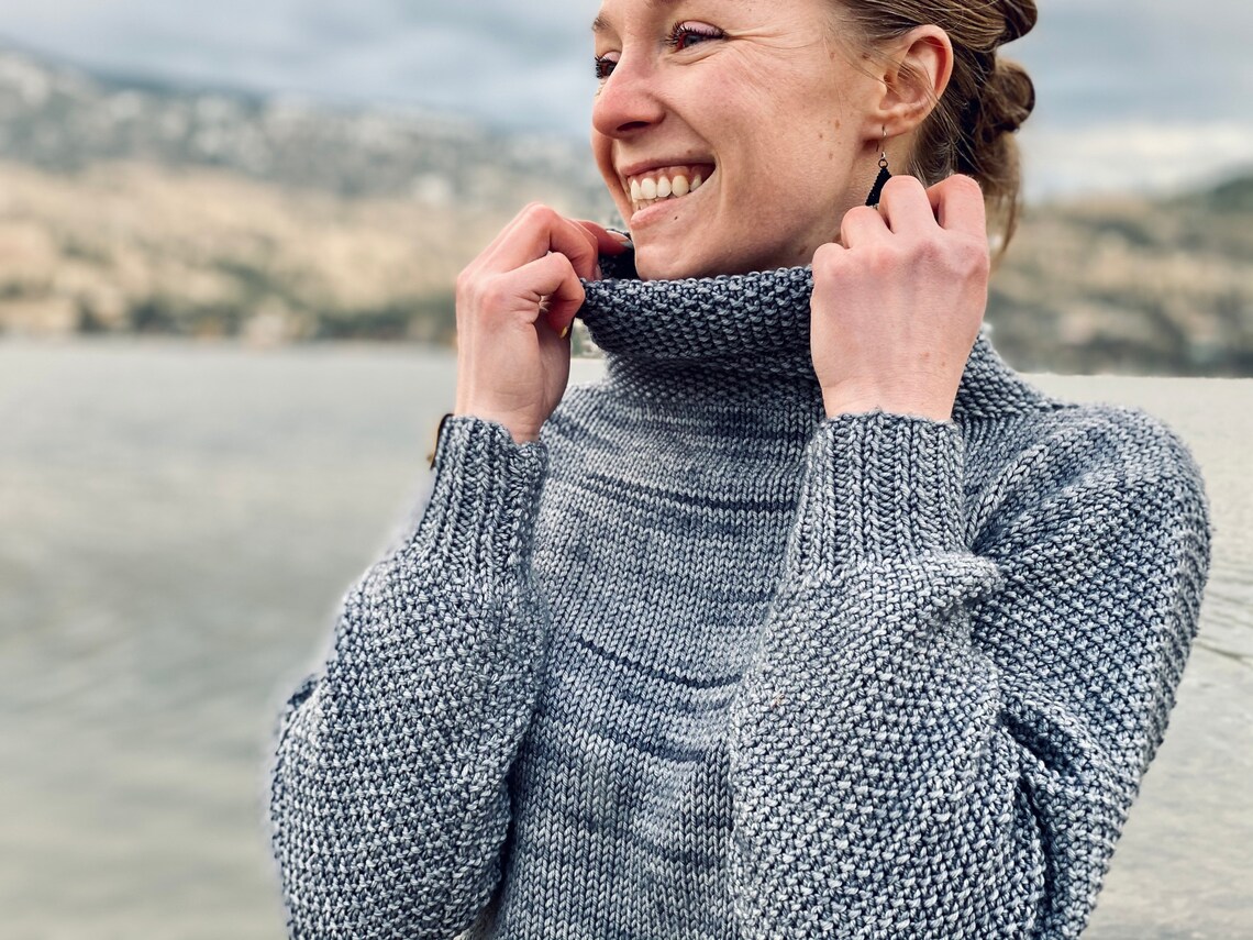 Cropped Sweater KNITTING PATTERN Crop Top Knitting Pattern | Etsy