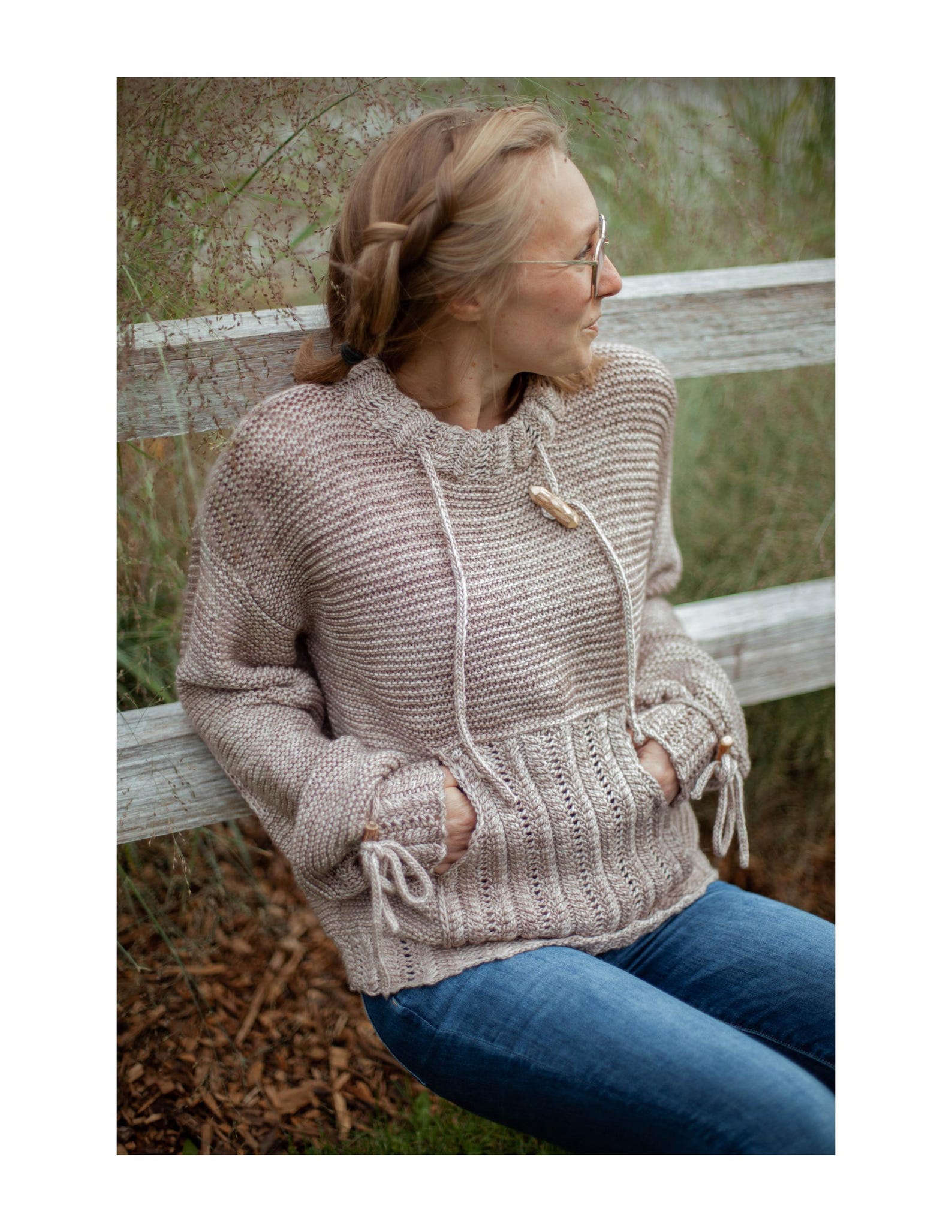 Knitting Pattern: Kaslo Campfire Sweater – Cozy Garter Stitch With ...