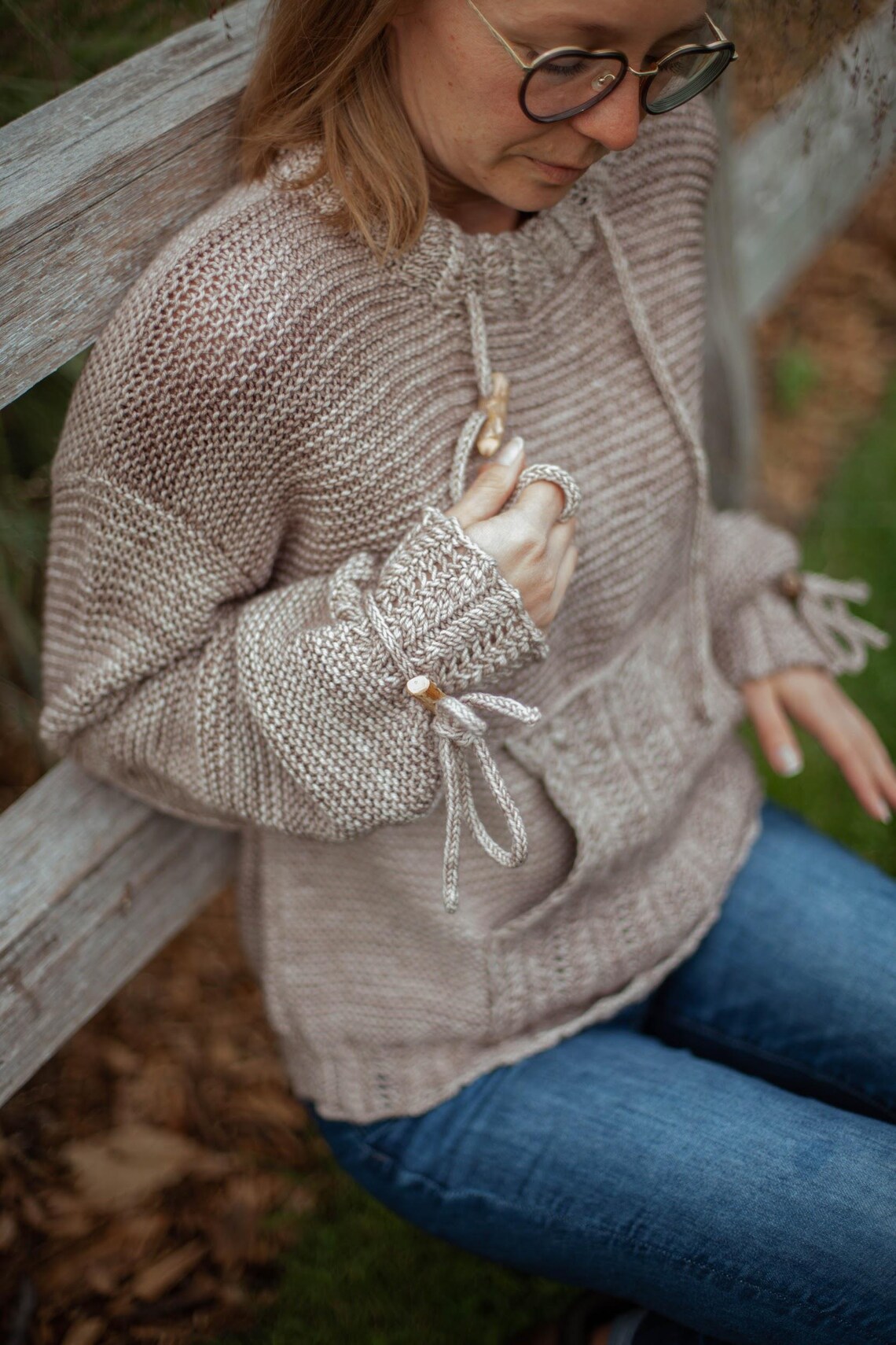 Knitting Pattern: Kaslo Campfire Sweater – Cozy Garter Stitch With ...