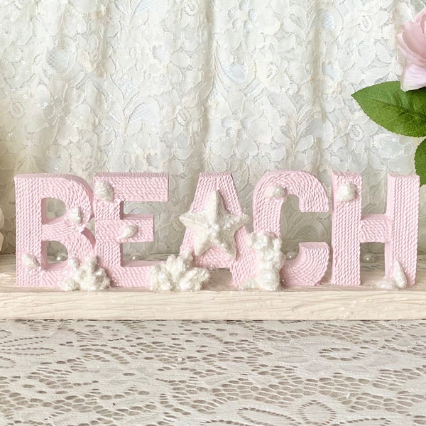 Pink Beach Decor - Etsy