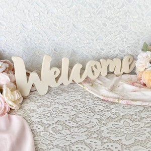 Shabby Chic Welcome Sign Welcome Signs Farmhouse Welcome | Etsy