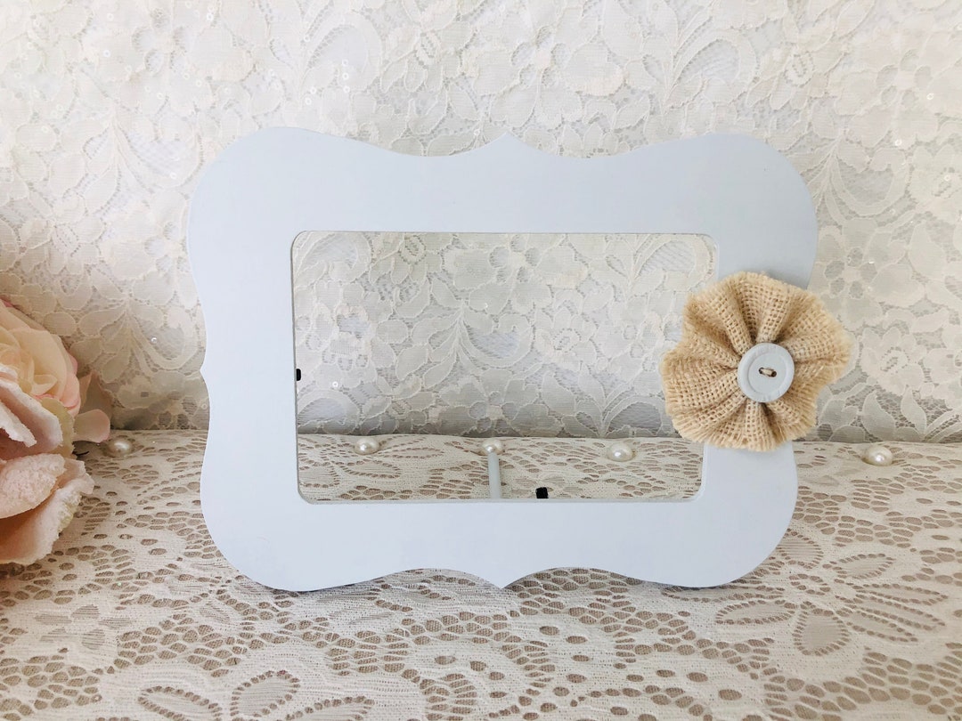 Shabby Chic Picture Frame, Picture Frames, Blue Picture Frames, Wood ...