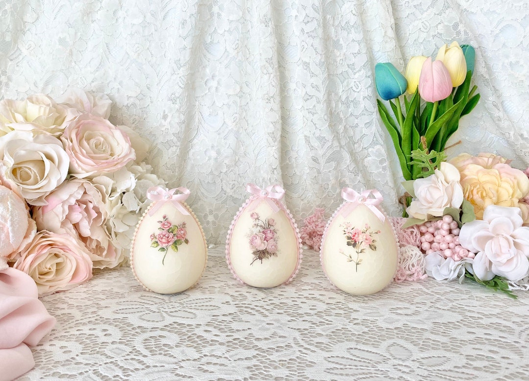 Egg Candles Easter Egg Candles Easter Eggs Candles Pink - Etsy