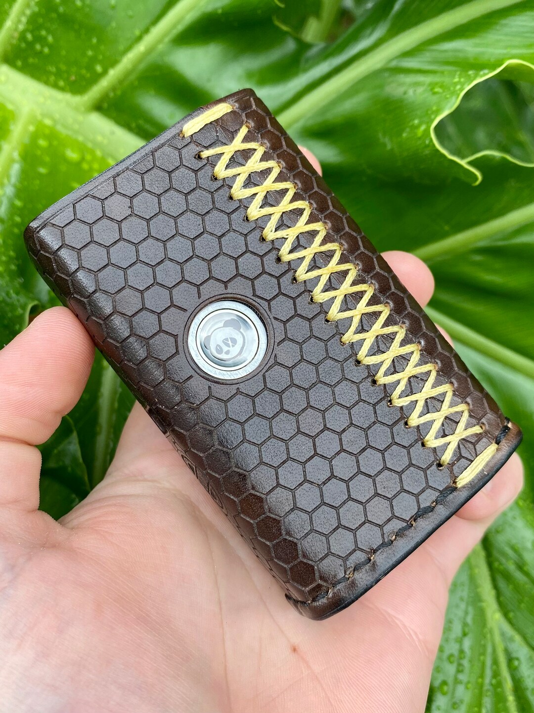 Billet Box REV4 honeycomb Edition Genuine Leather - Etsy