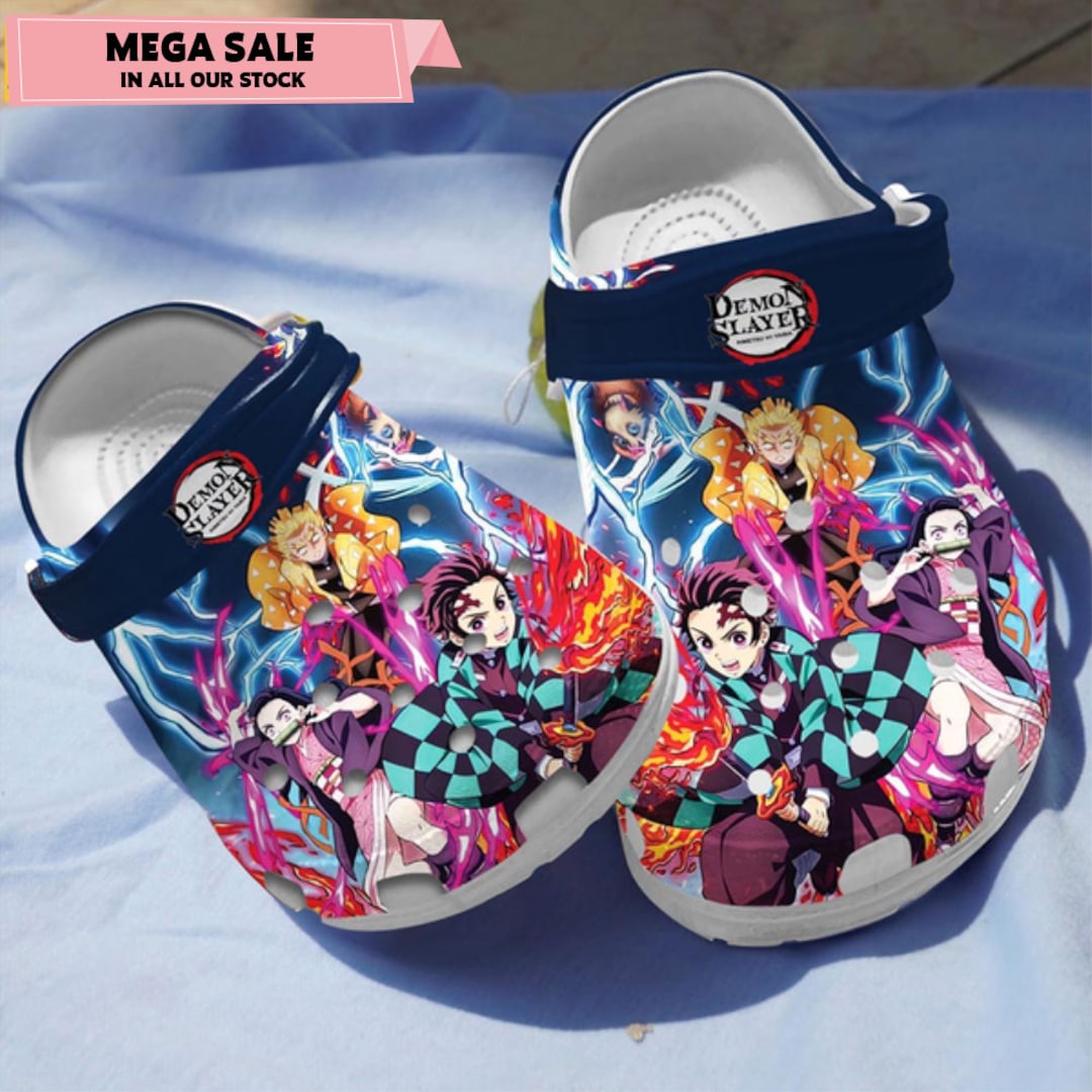 Demon Slayer Kimetsu No Yaiba Crocs Shoes - Etsy UK