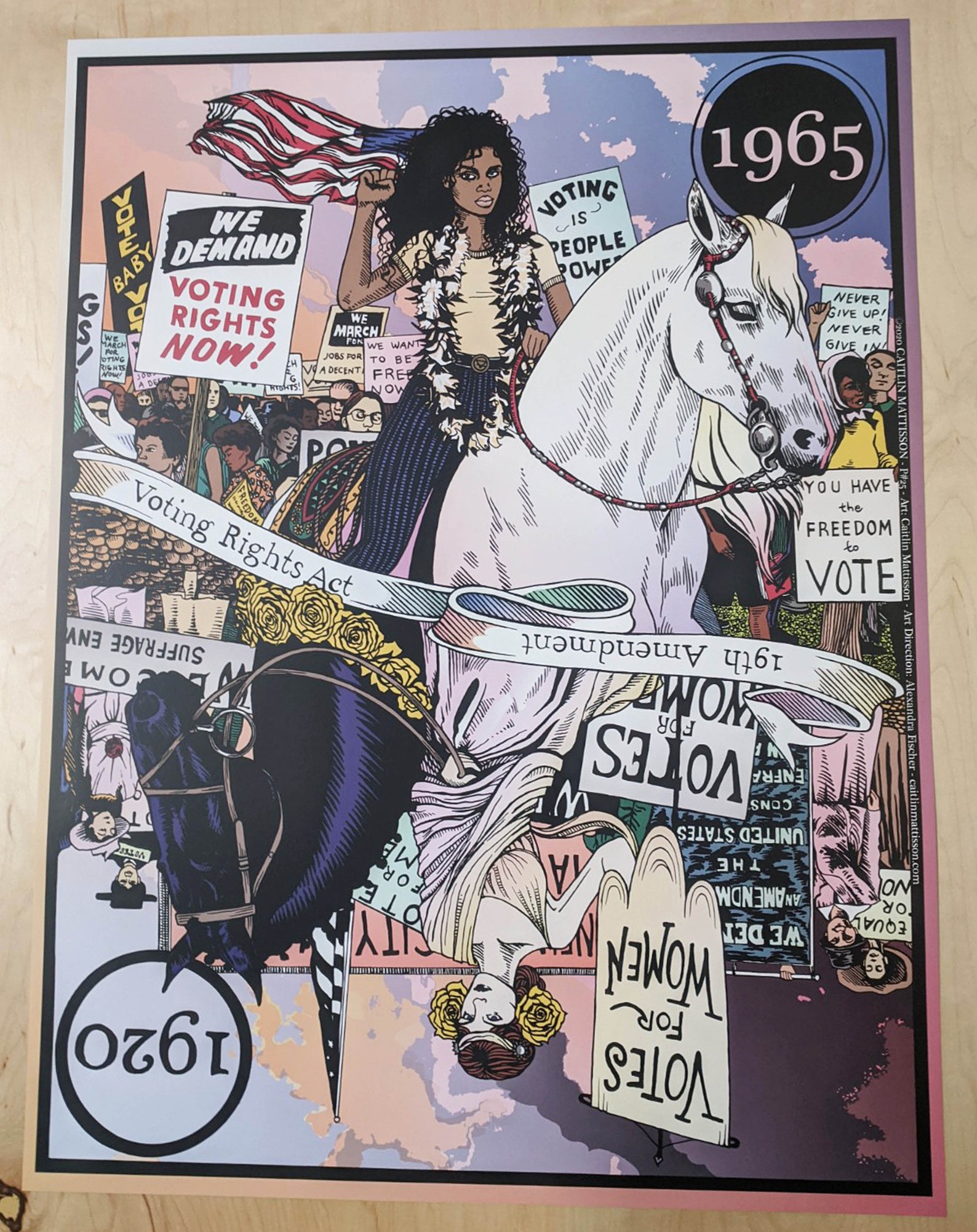 19th Amendment Poster Created for the Haight Street Art | Etsy