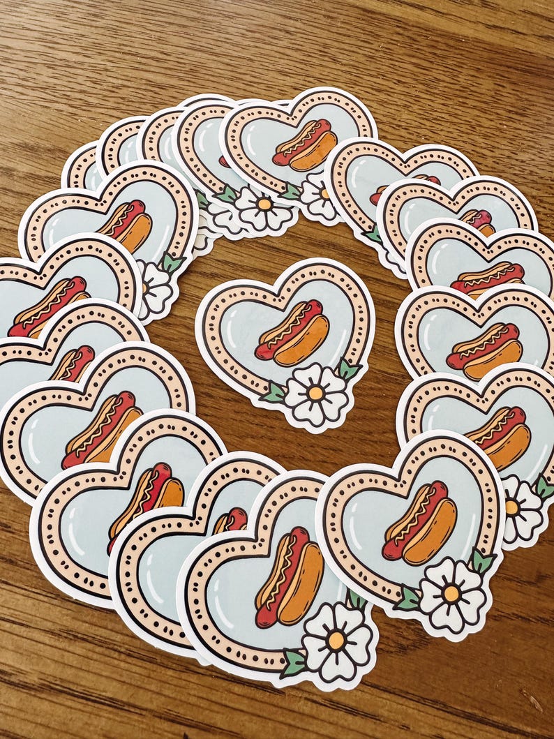 Glizzy Sticker | Hot Dog Sticker | Glizzard - Etsy