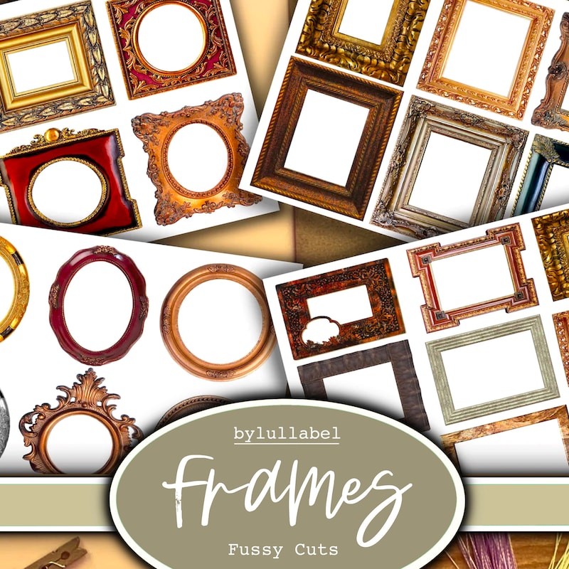 Scrapbooking Frames - Etsy