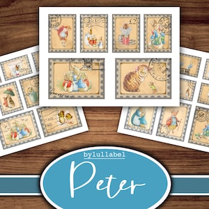 Peter Rabbit and Friends Stamp Pack, Ephemera, Stationary Supplies ...