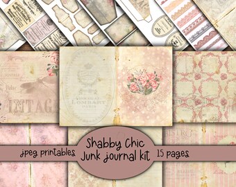 Shabby Chic Journal | Etsy