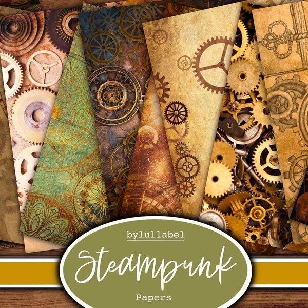 Paper Steampunk - Etsy