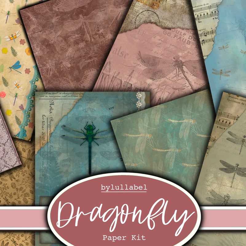 Dragonfly Paper - Etsy