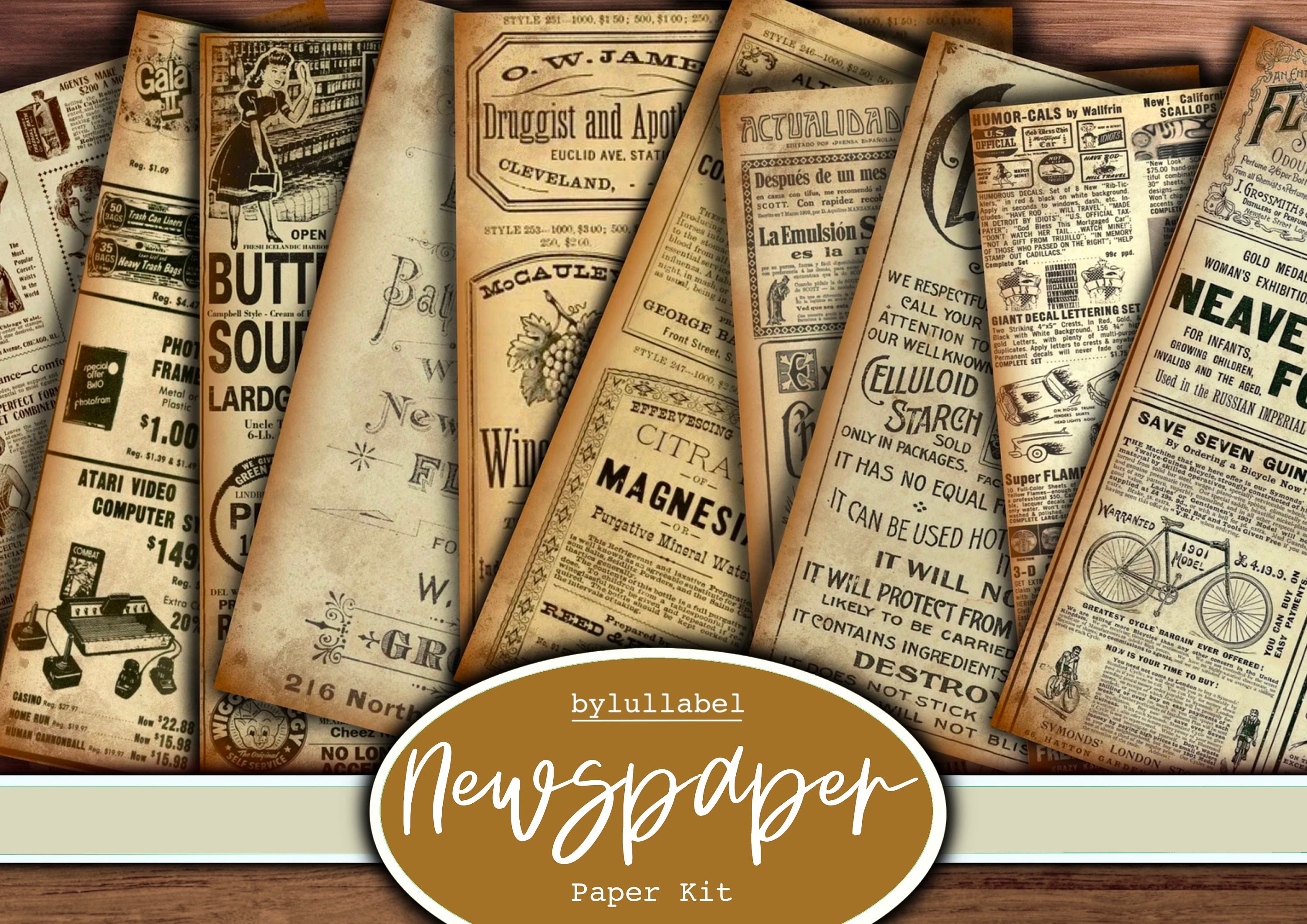 Newspaper Design Background