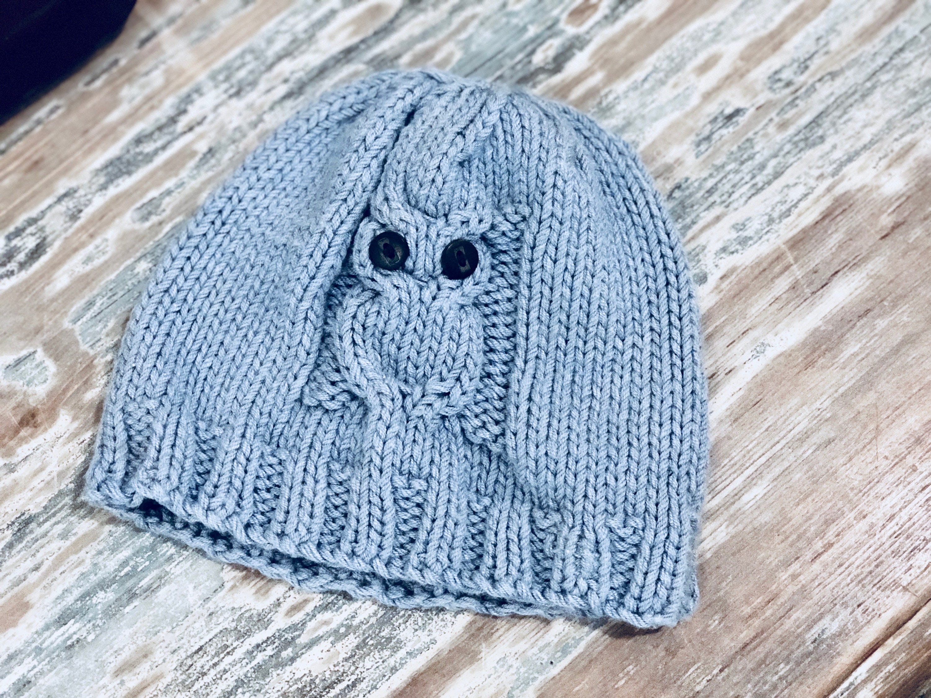 Baby Owl Beanie - Etsy