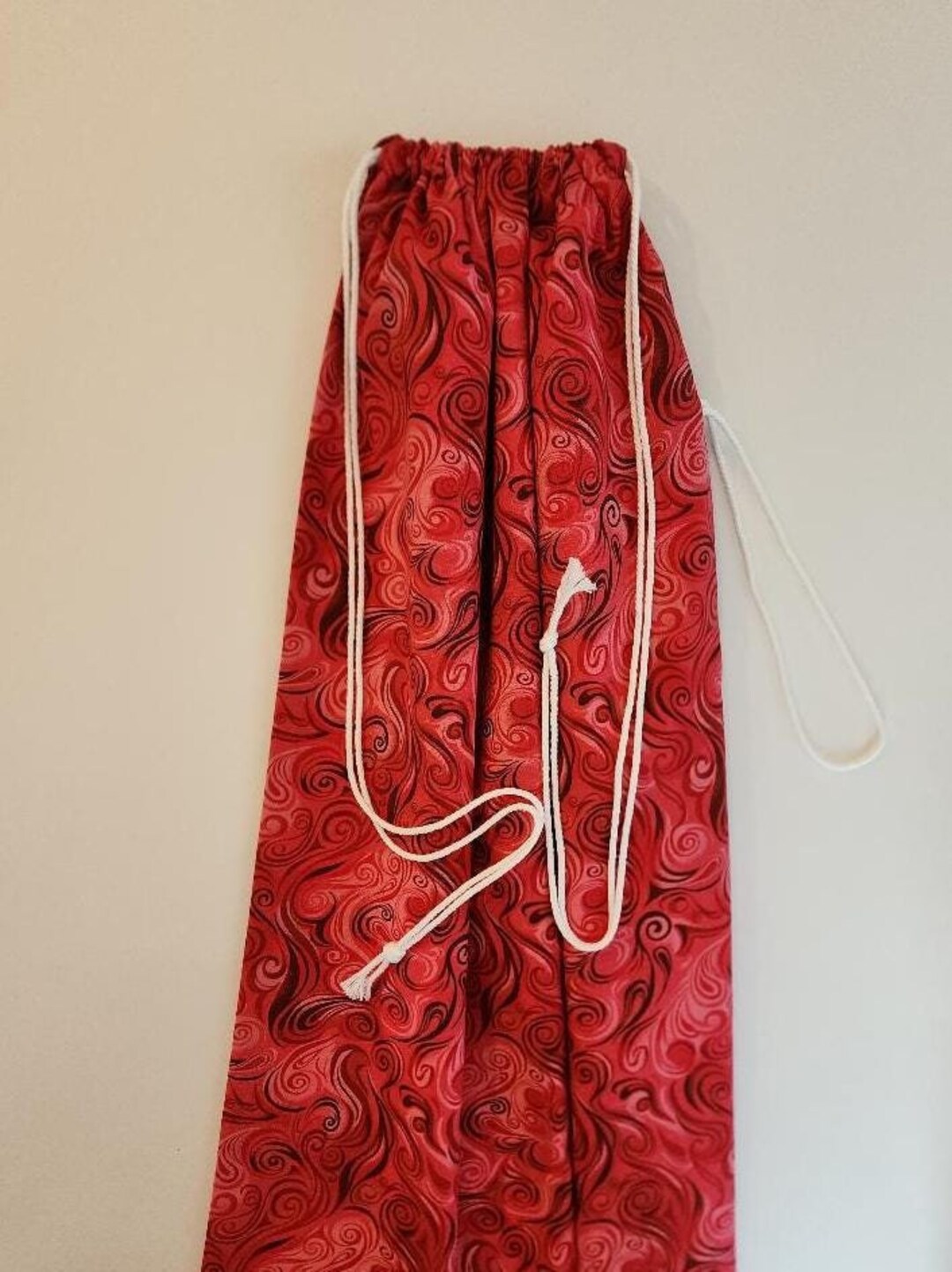 Travel Laundry Bag, Red Laundry Bag, Travel Bag, Drawstring Laundry Bag ...