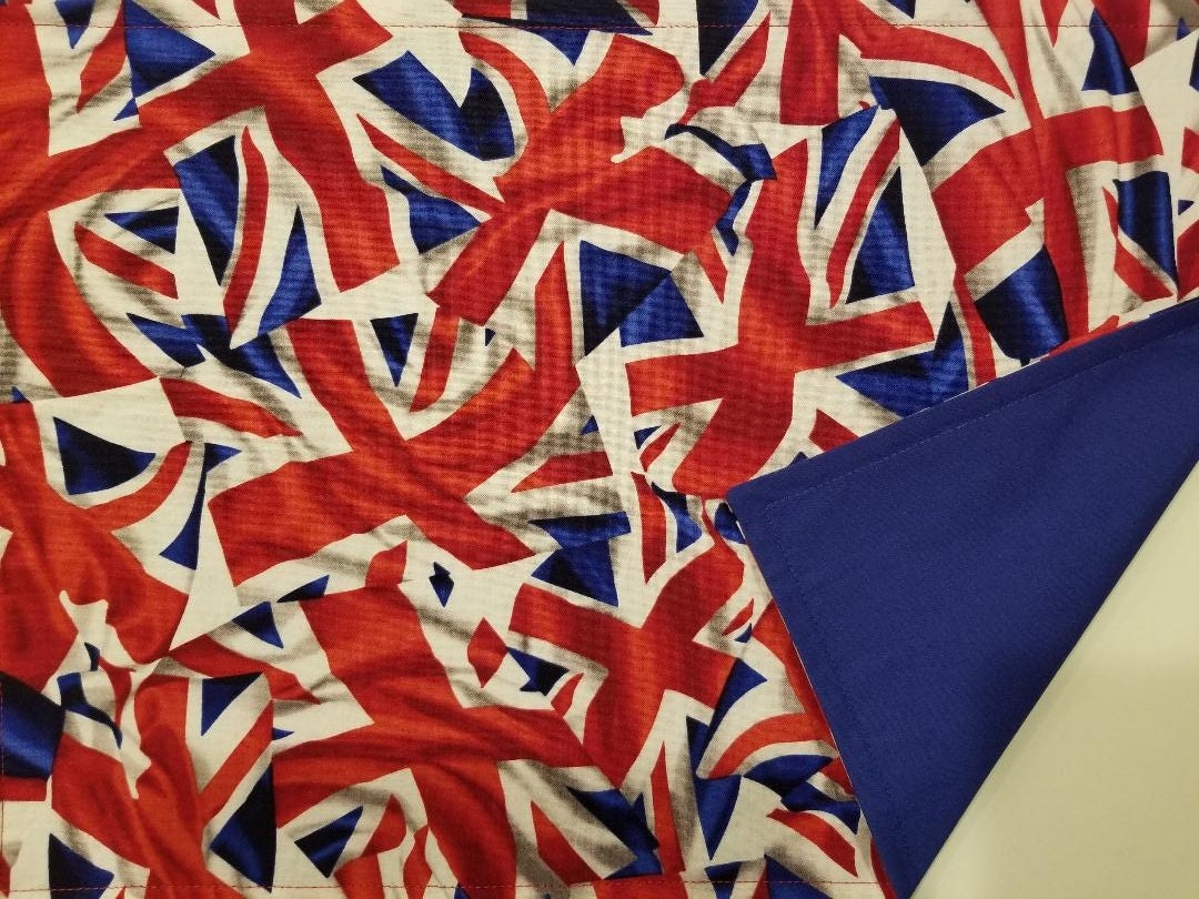 Placemat: British Flag Placemat, Flag Placemat, Place Setting, Union ...