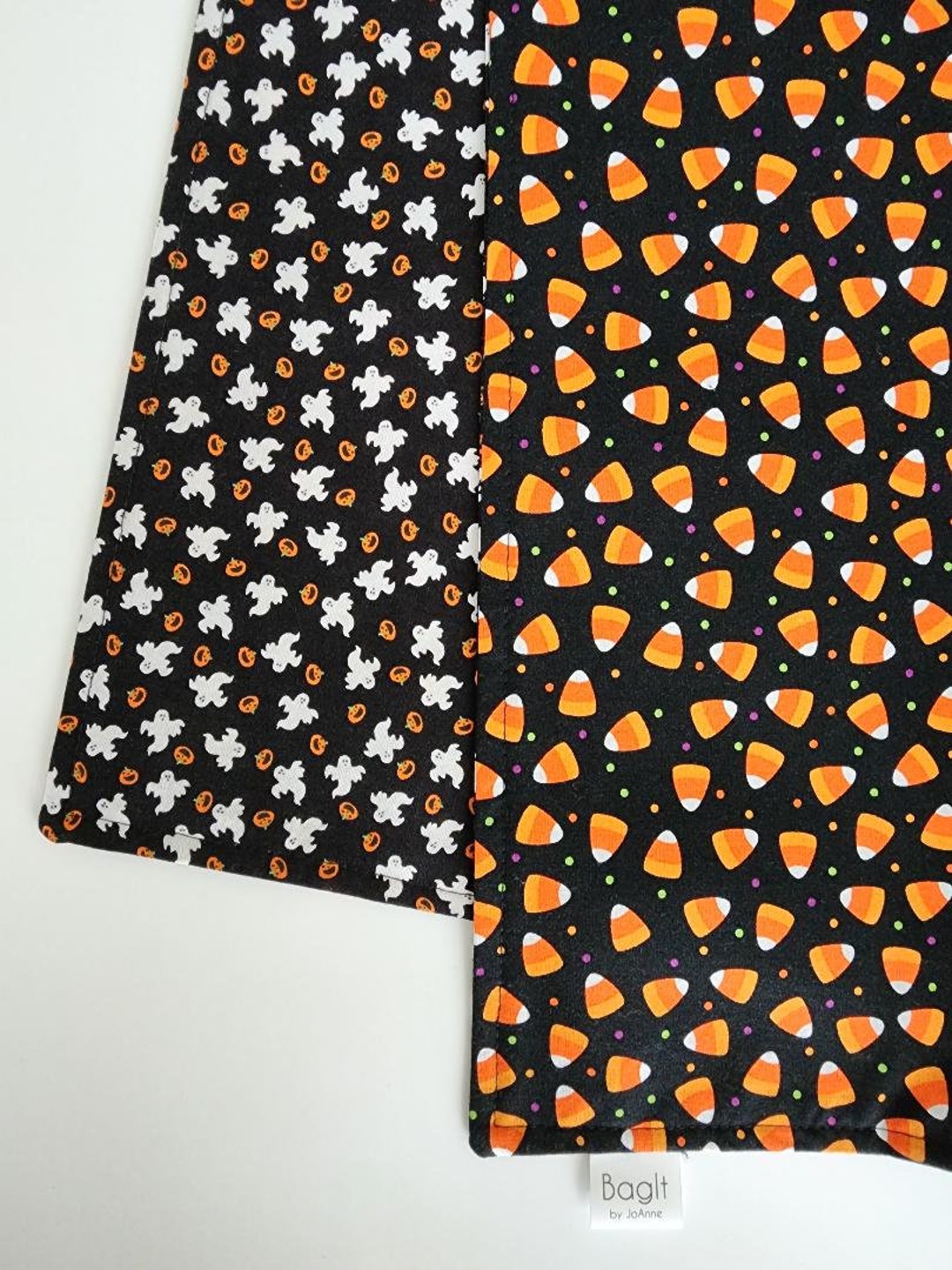 Halloween Table Runner, Reversible Table Runner, Candy Corn, Halloween ...