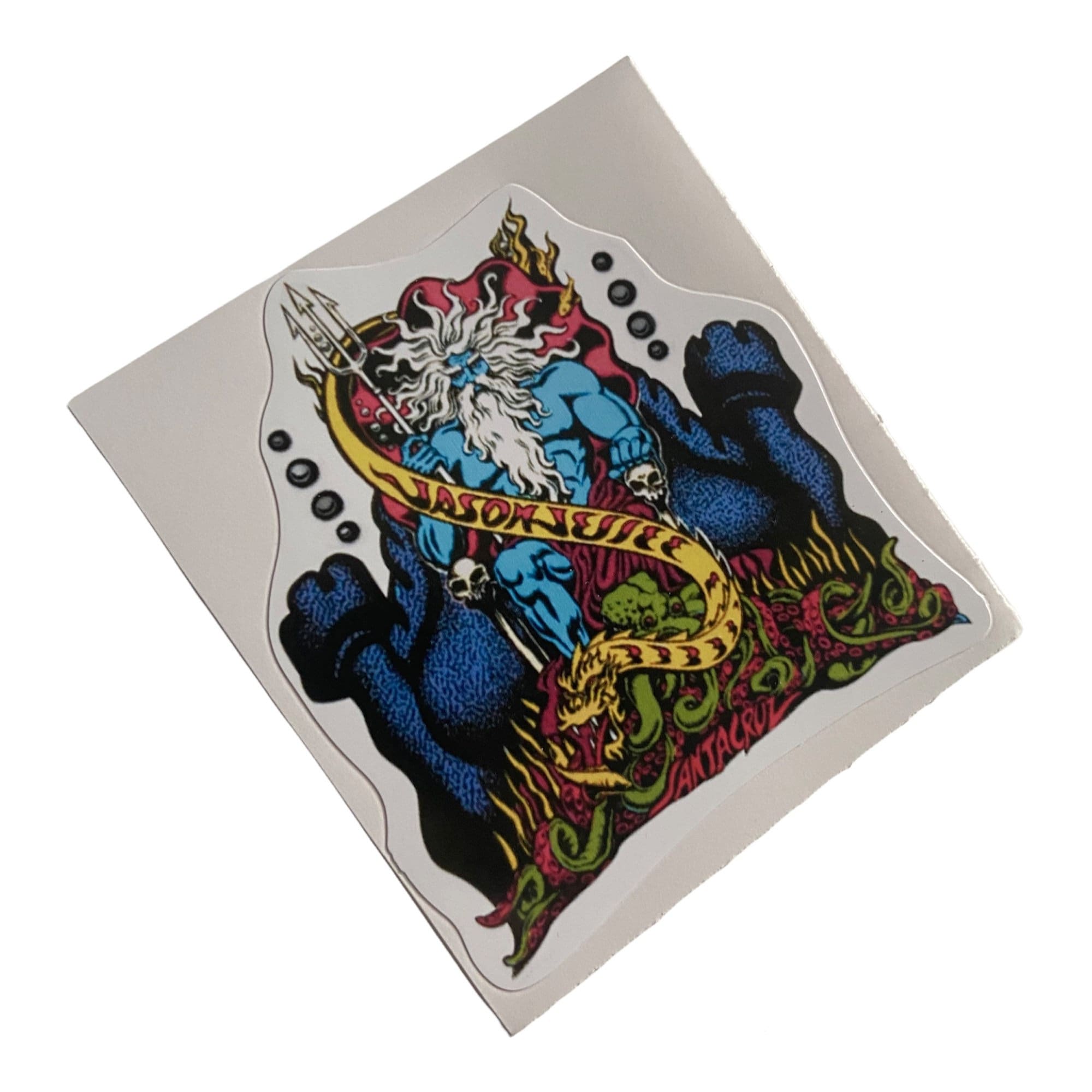 Santa Cruz Jason Jesse Sticker Classic Vintage Skateboard Surf Wheels ...