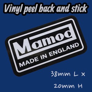 Mamod “made in England” Vinyl Sticker — Classic Steam Model Decal - Etsy UK