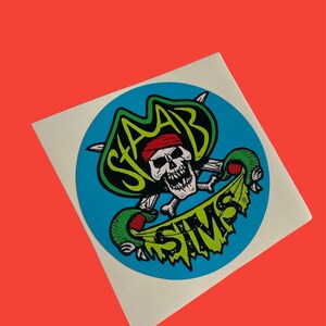 Sims Staab Skateboard Sticker Old School Vintage Classic 70s 80s 90s - Etsy