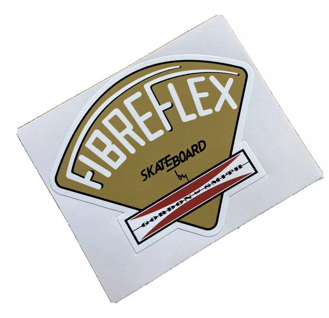 Fibreflex Skateboard Vinyl Sticker Surf Old School - Etsy