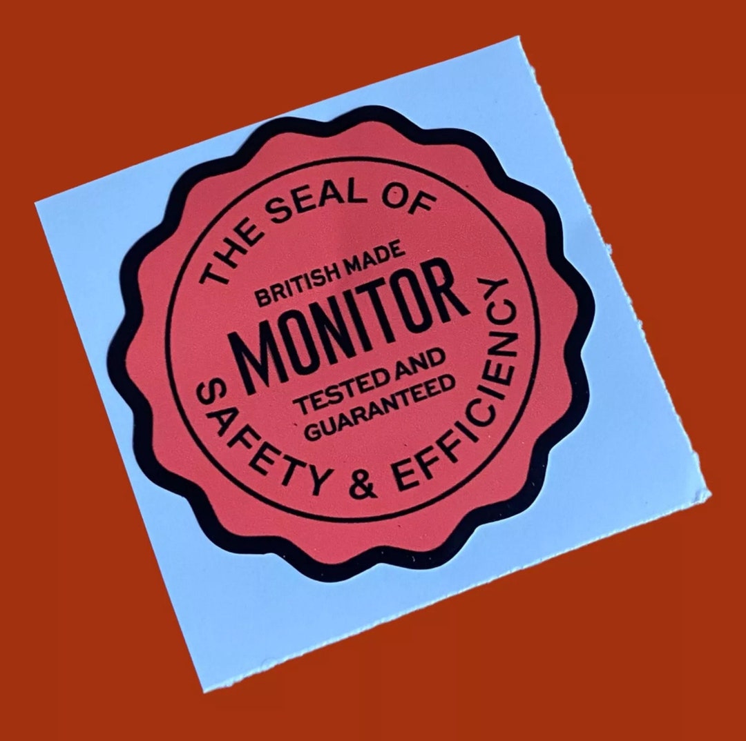 Monitor Vintage Blow Lamp Torch Vinyl Sticker Classic Tool Tools Made ...