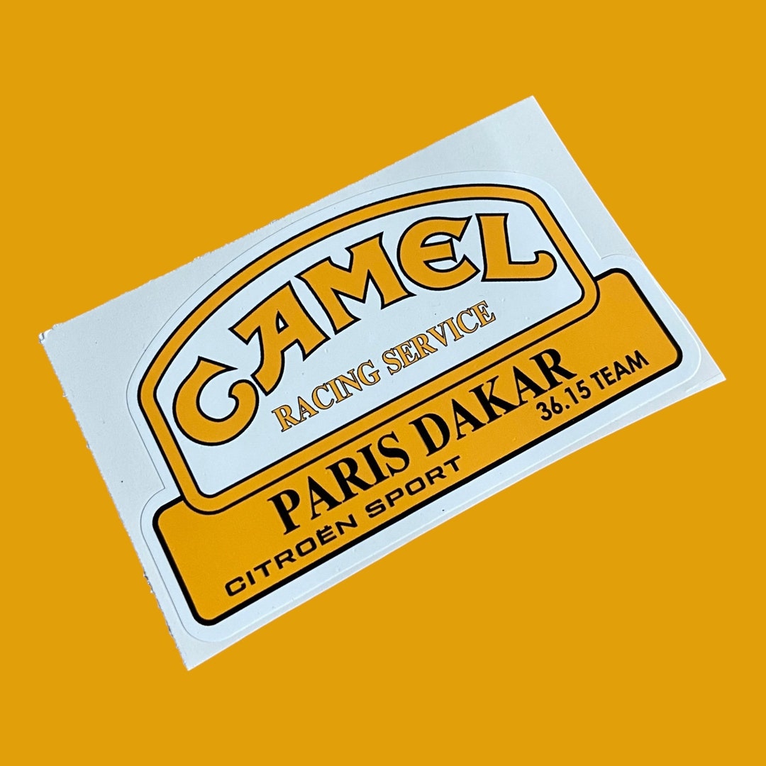 Camel Racing Rally Vinyl Sticker Period off Road Rallying - Etsy