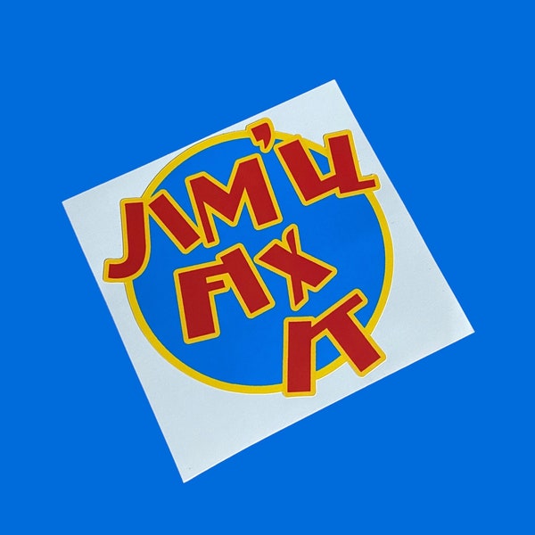 Jim Will Fix It - Etsy UK