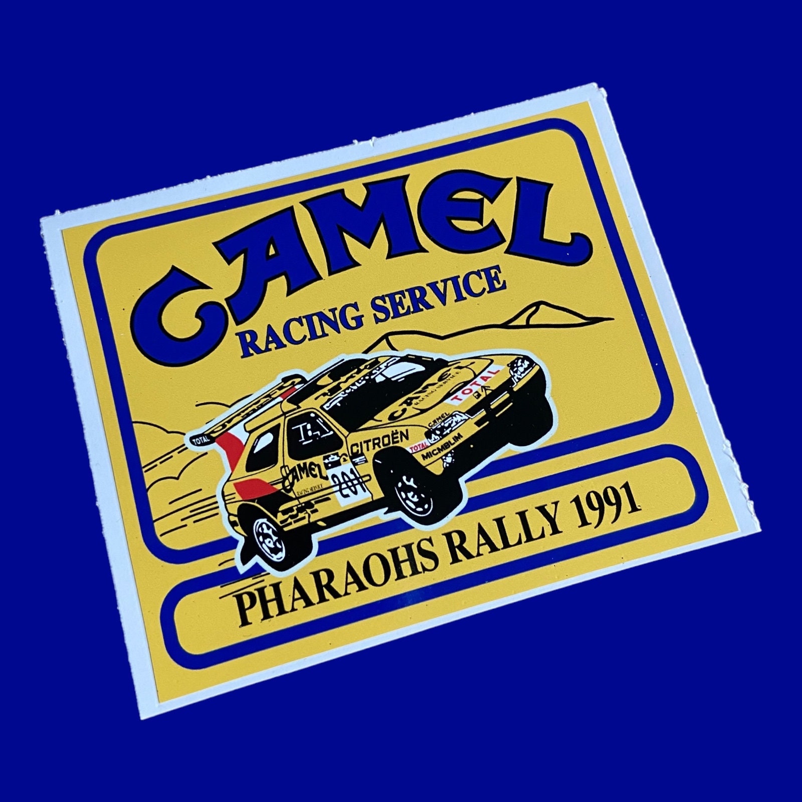 Camel Racing Rally Vinyl Sticker Period off Road - Etsy