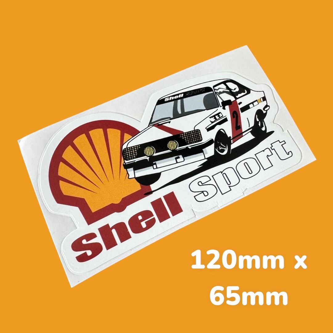 Shell Sport Vintage Classic Vinyl Sticker Rally Racing - Etsy