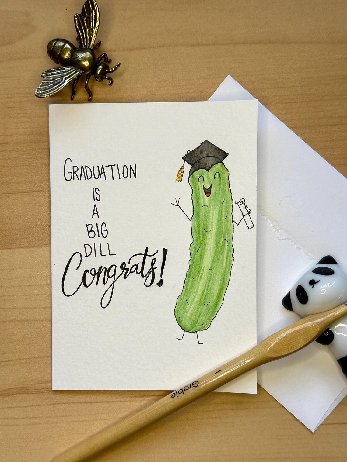 Graduation Card - Big Dill - Etsy