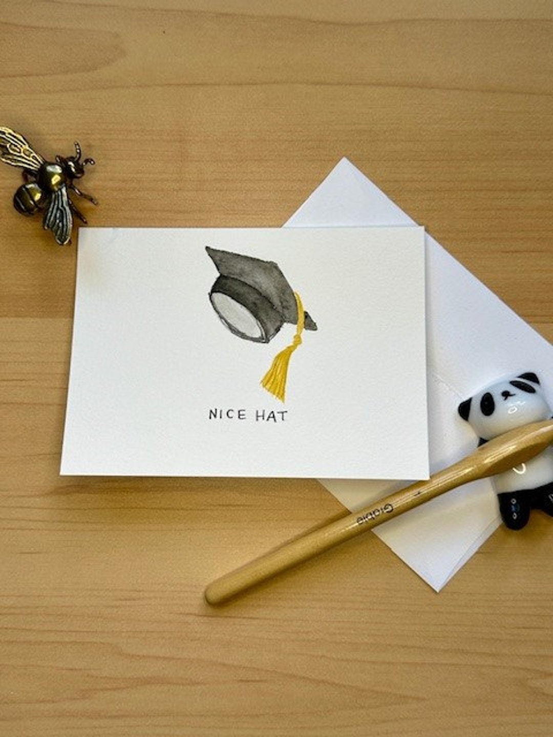 Graduation Card - Nice Hat - Etsy