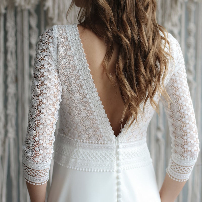 Macrame Plus Dress - Etsy