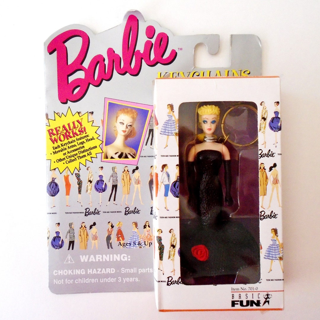 Solo in the Spotlight Replica Barbie Key Ring, Vintage Barbie Doll ...