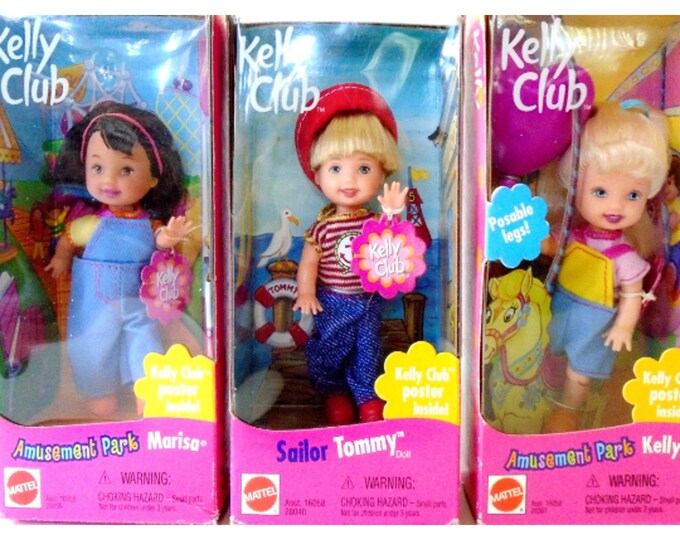 Kelly Club Marisa Kelly Amusement Park Dolls + Tommy Sailor, Kelly Club ...