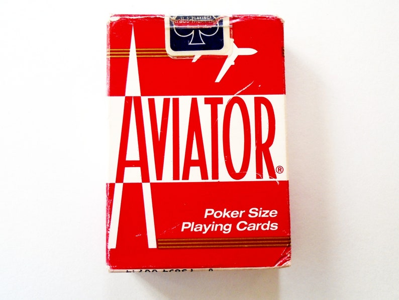 Vintage AVIATOR USA Playing Cards Vintage Charles Lindberg - Etsy