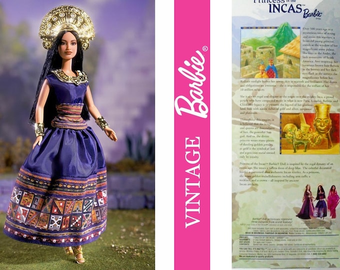 INCA Princesses of the World Barbie Doll, NRFB Princess of the Incas ...