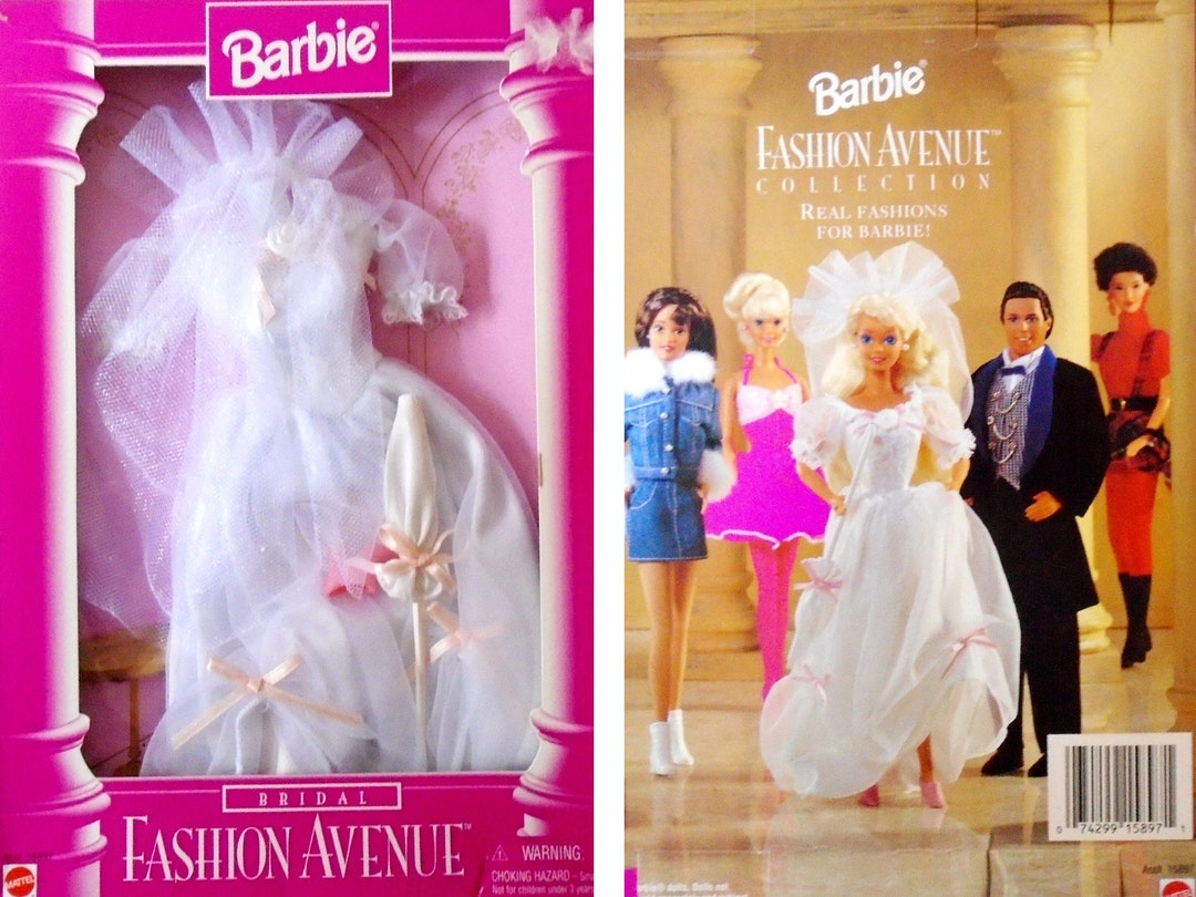 Barbie Fashion Avenue BRIDAL New in Box, Barbie Spring Summer Wedding ...