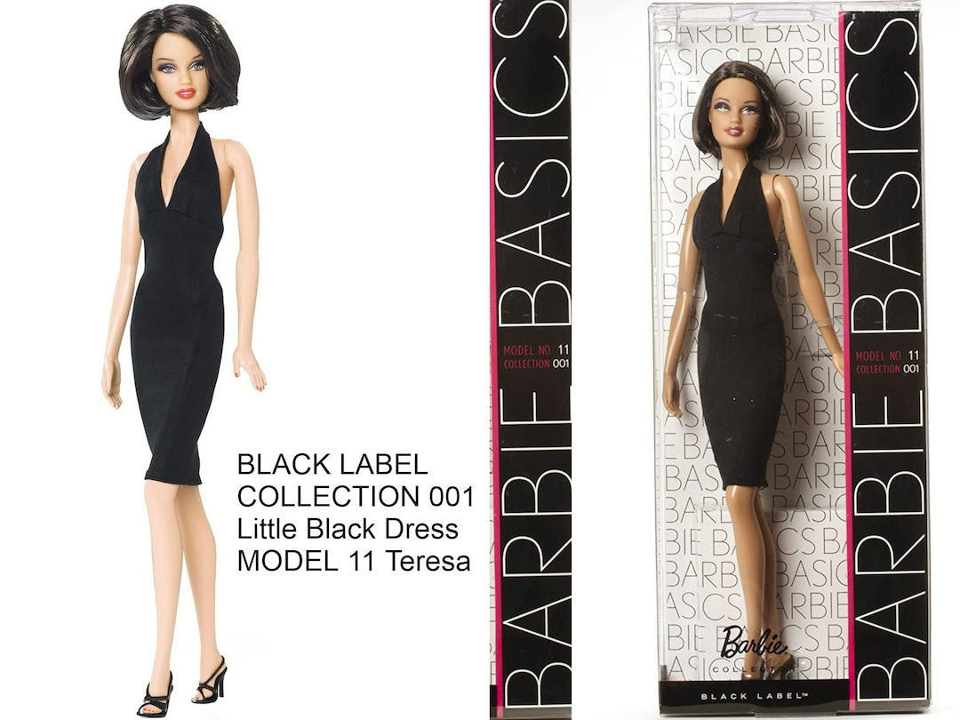 Barbie BASICS Collection 001 Model 11, NRFB Black Label Teresa LBD ...