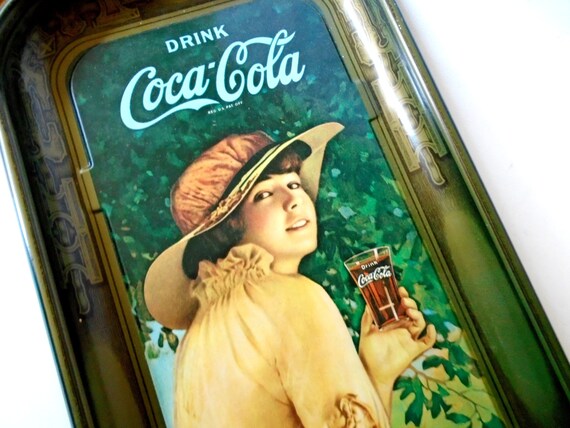 Vintage Coca Cola Tray Rectangle Coca Cola Tin Tray Vintage - Etsy