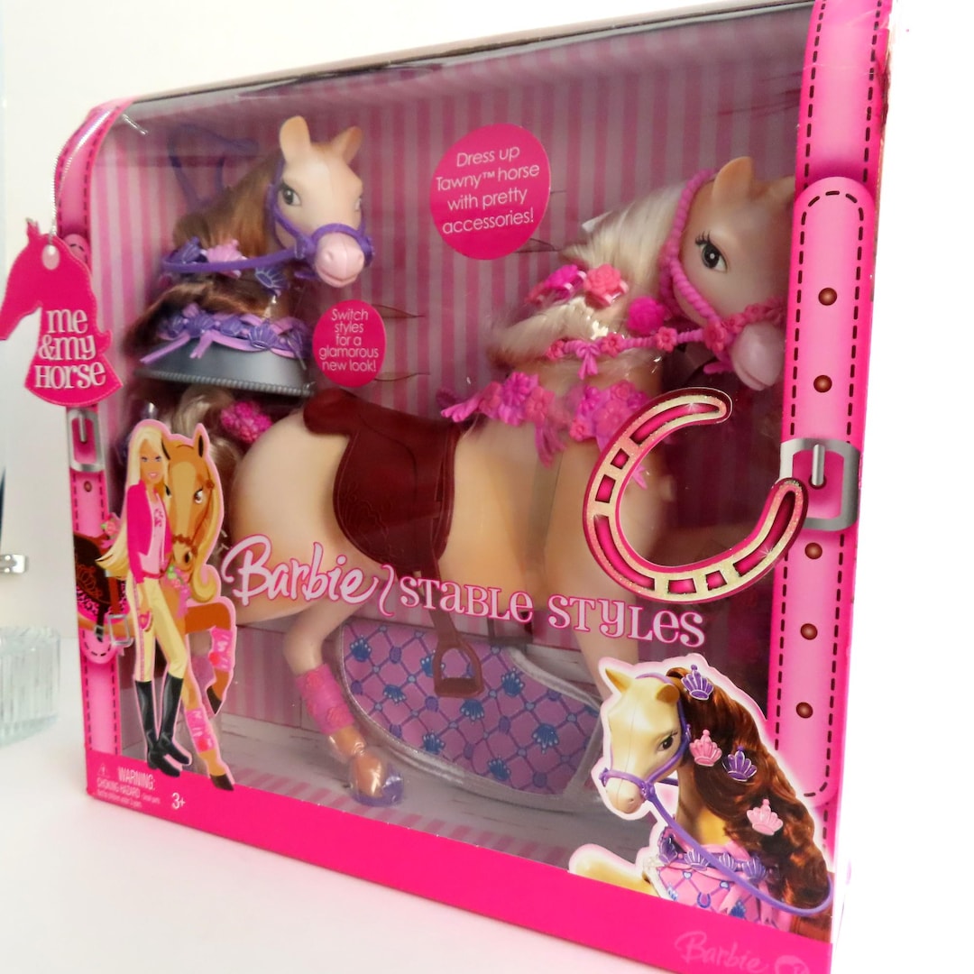 Barbie Stable Styles NIB, Dress up Tawny Me & My Horse, Barbie Horse ...