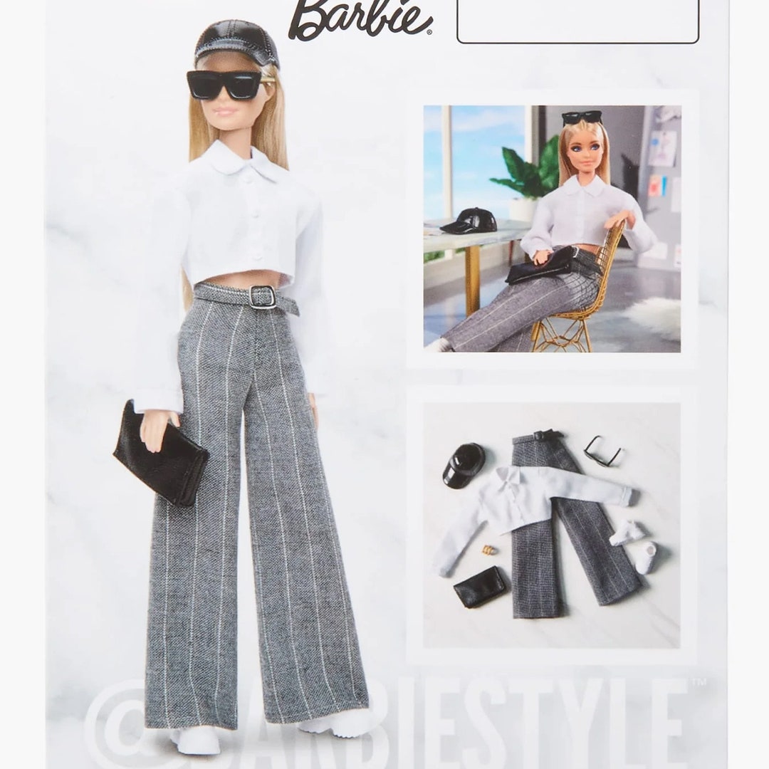 Barbie® barbiestyle™ Urban Chic Clothing Outfit ONLY, Gold Label barbiestyle™ Fashion NRFB ...